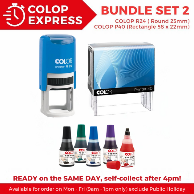 COLOP EXPRESS | Custom Stamps Ready on the Same Day – A E Stamp Singapore