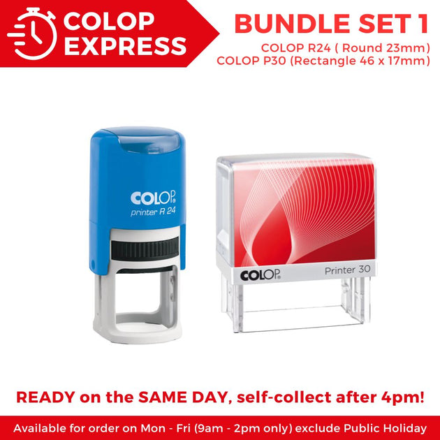 COLOP EXPRESS | Custom Stamps Ready on the Same Day – A E Stamp Singapore