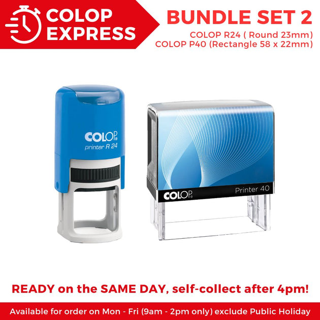 COLOP EXPRESS | Custom Stamps Ready on the Same Day – A E Stamp Singapore