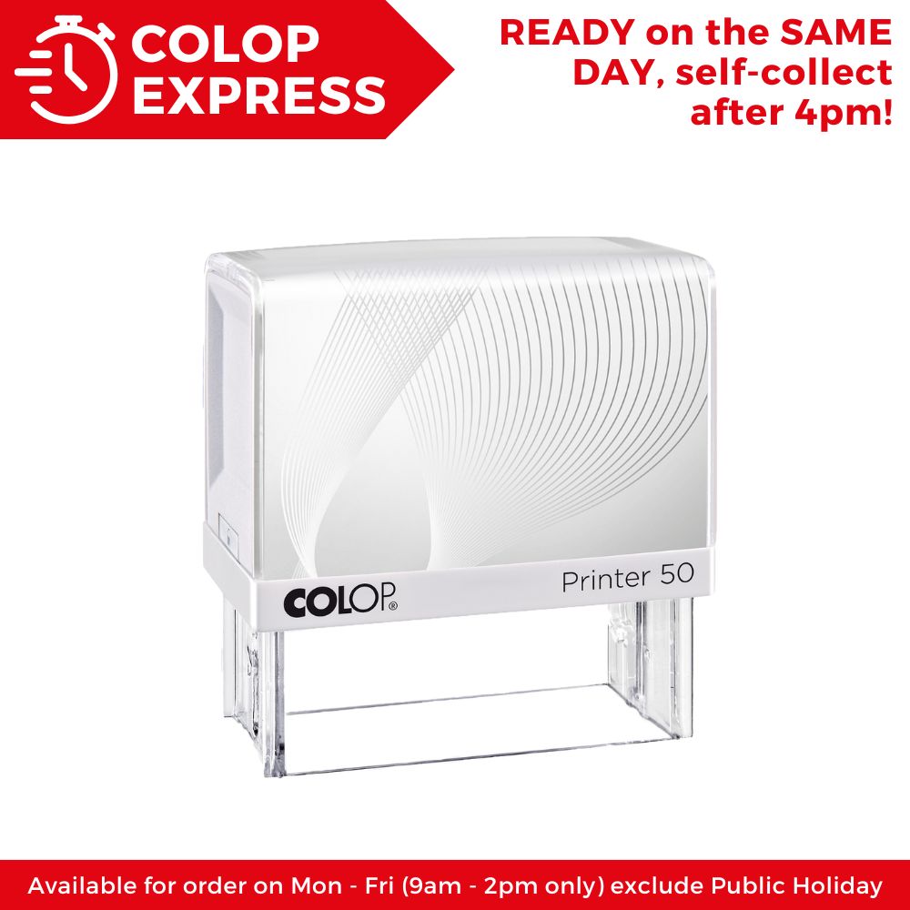 P50 | COLOP Express | AE Stamp Singapore – A E Stamp Singapore