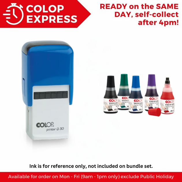 Q30 | COLOP Express – A E Stamp Singapore