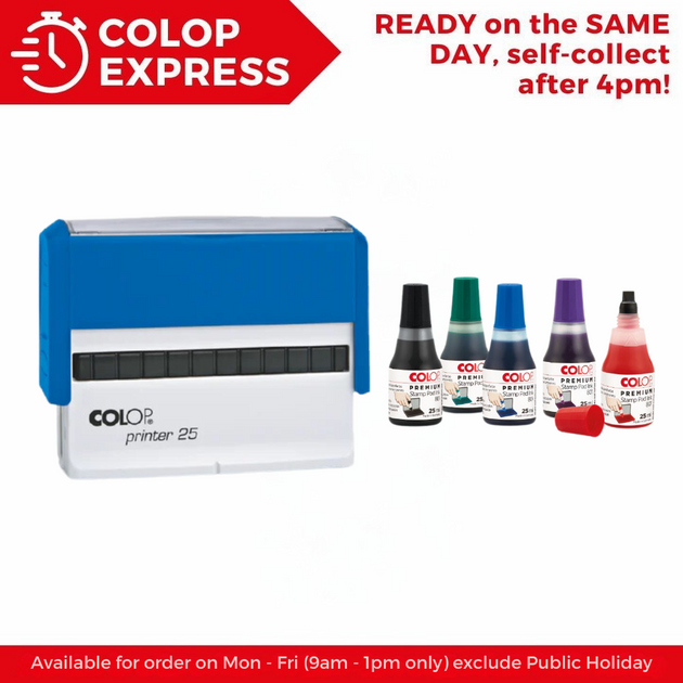 P25 | COLOP Express – A E Stamp Singapore