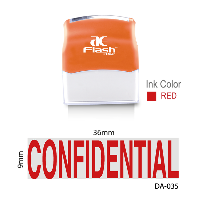 Confidential Stamp | Stock Stamp | AE Stamp Singapore – A E Stamp Singapore
