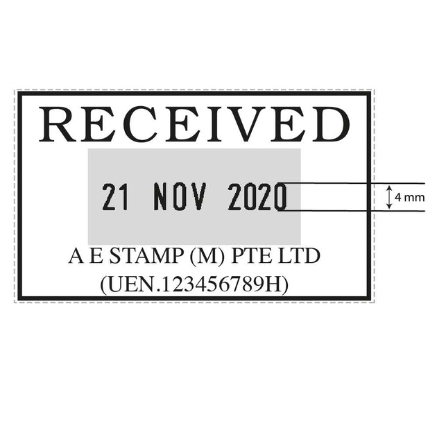 P35D | COLOP Dater Stamp | AE Stamp Singapore – A E Stamp Singapore