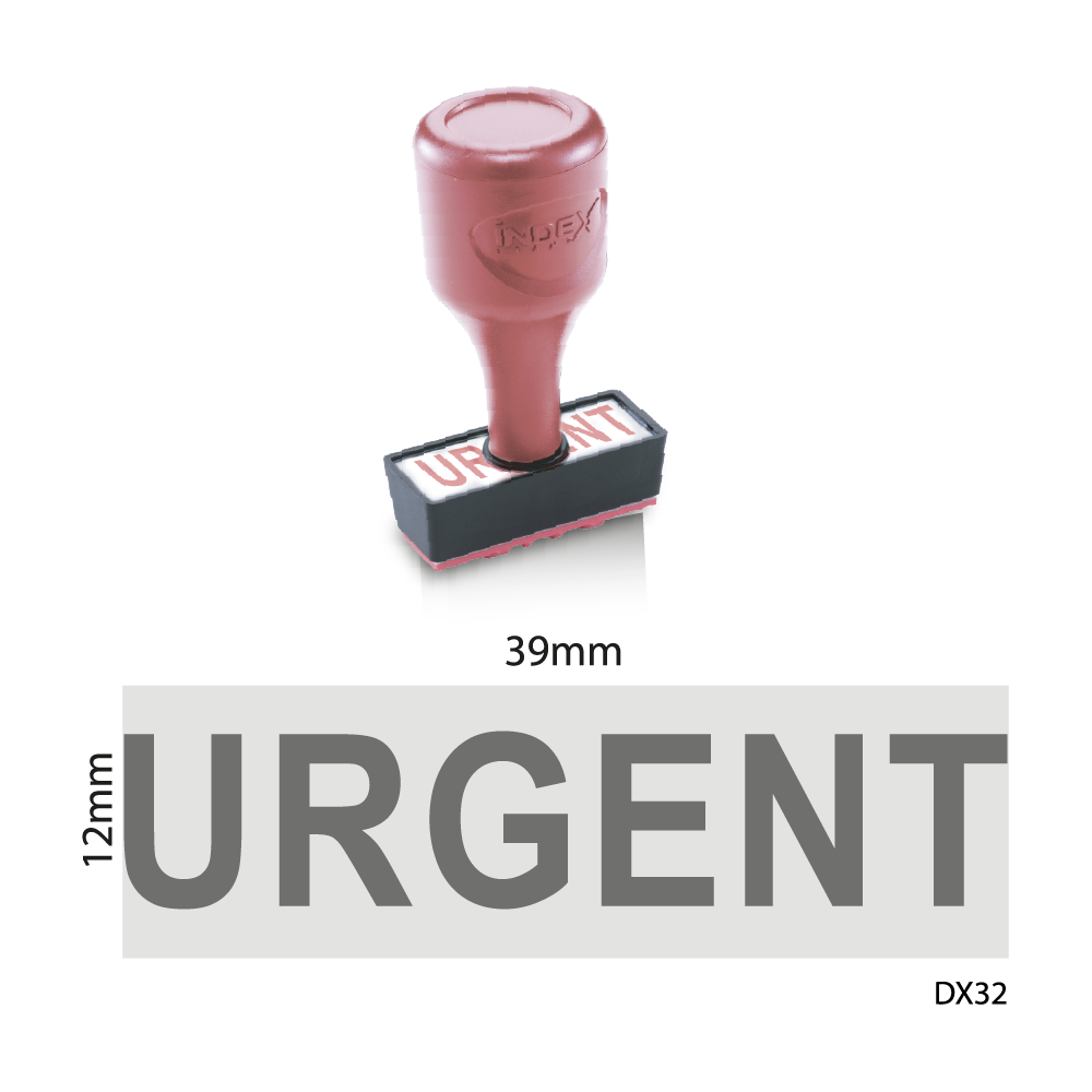 Urgent | Index Stock Stamp | AE Stamp Singapore – A E Stamp Singapore