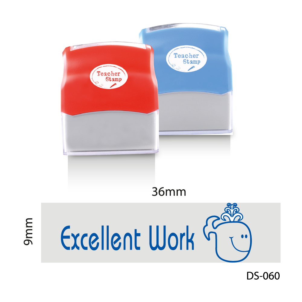 Excellent Work Stamp | Teacher Stock Stamp | AE Stamp Singapore – A E ...