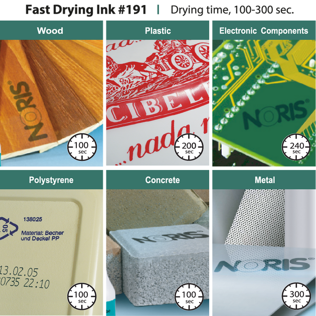 Fast Drying Ink #191 | Noris Speciality Ink | AE Stamp Singapore – A E ...