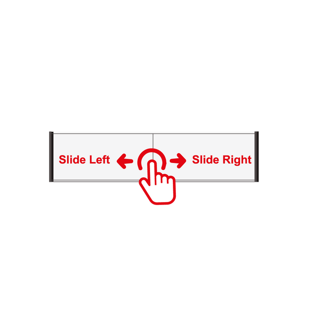 1 Layer Sliding Wall Sign | Model: SW-4 | AE Stamp Malaysia – A E Stamp ...