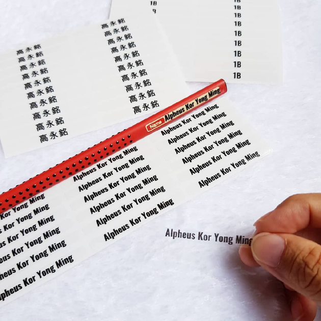 Commercial Sticker Singapore | Sticker Printing Singapore – A E Stamp ...