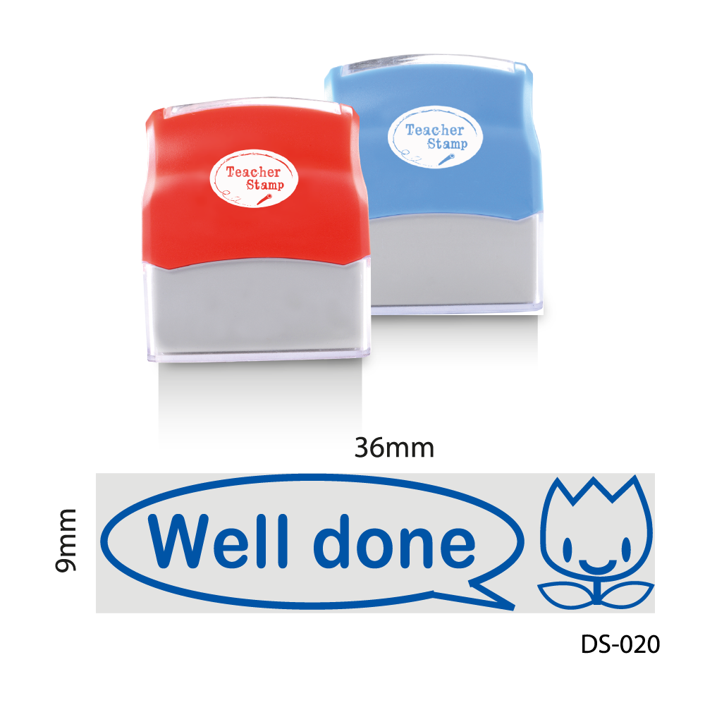 Well Done Stamp (DS-020) | Teacher Stock Stamp | AE Stamp Singapore – A ...